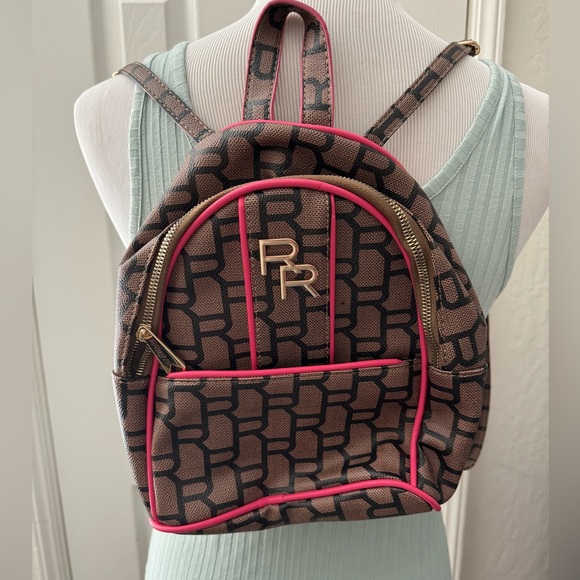 Rampage | Bags | Rampage Monogram Mini Backpack | Poshmark